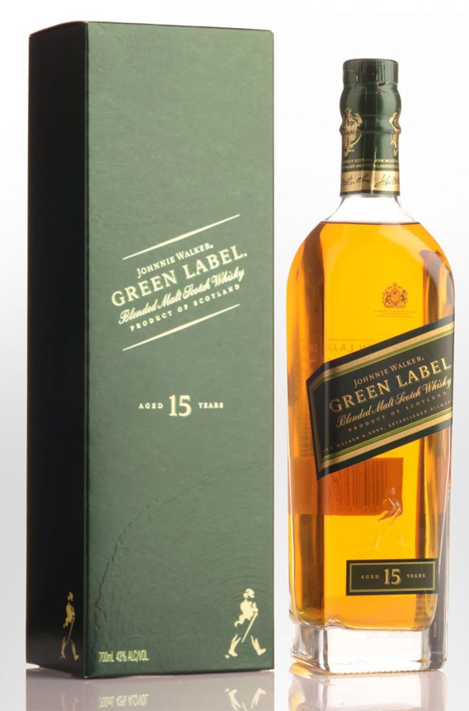 Johnnie Walker Green Label 15 Years - Top Notch Drinks Limited